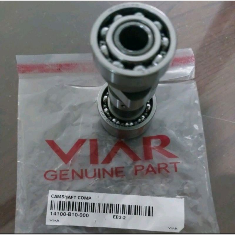 Jual Noken As /Camshaft Com Viar Karya Bit 100cc | Shopee Indonesia