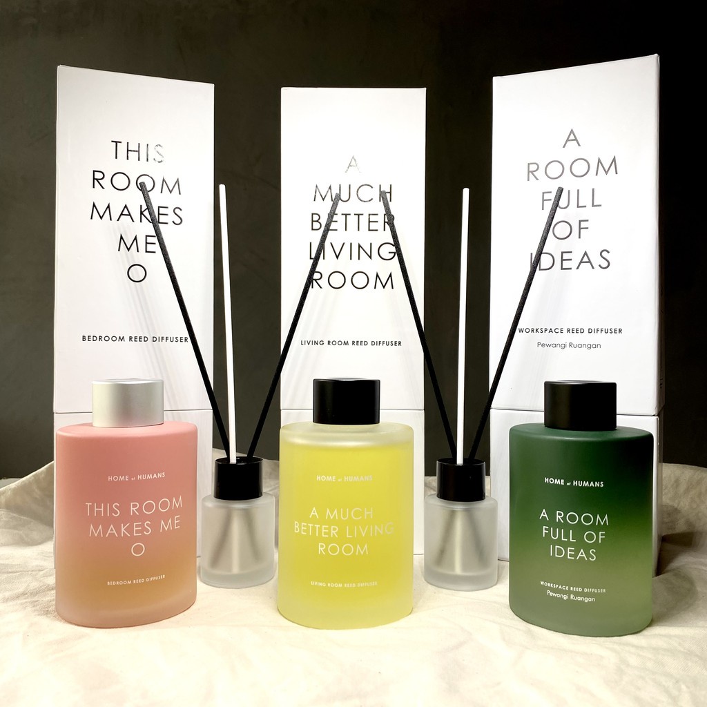 Jual Home Of Humans Decant Share Reed Diffuser Humidifier Pengharum ...