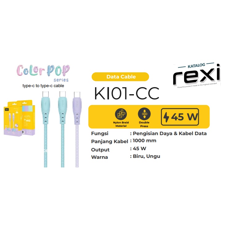 Jual Data Cable Tepsi Pop KI01-CC | Shopee Indonesia