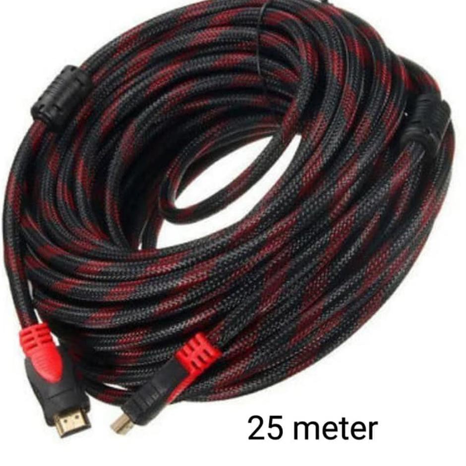 Jual KABEL HDMI to HDMI 25M / HDMI 25 METER / KABEL HDMI 25METER HIGHT ...
