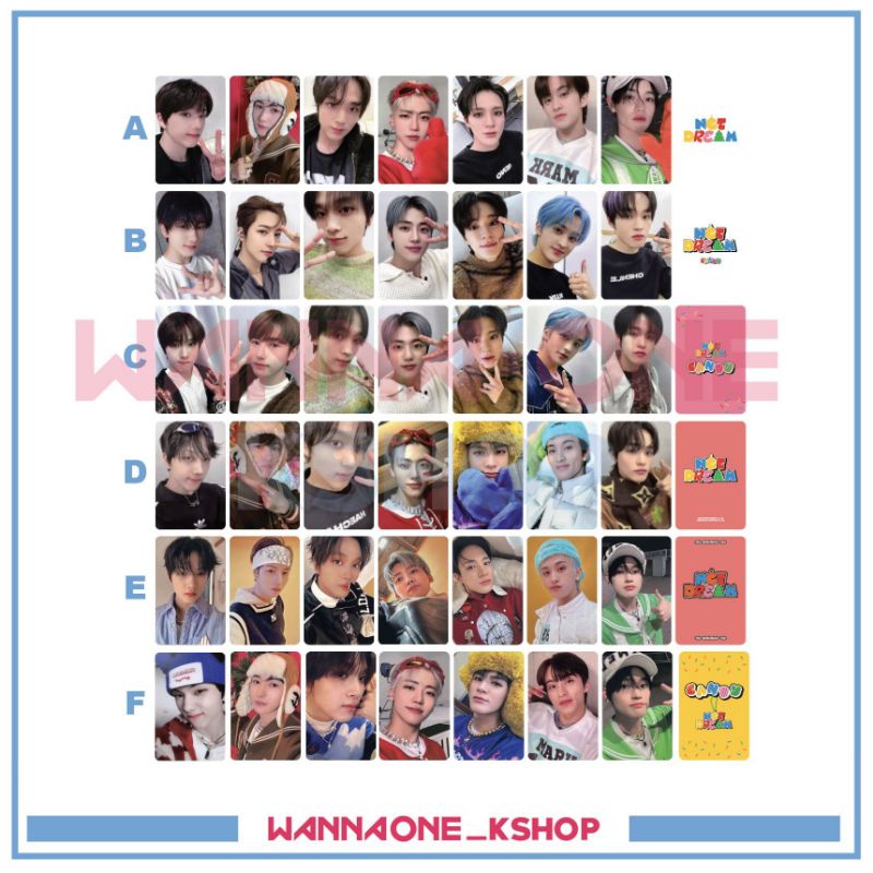 Jual photocard nct dream candy POB album | Shopee Indonesia