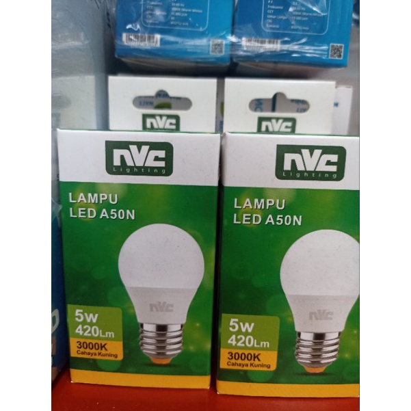Jual Lampu Led Bohlam Nvc 5w 5watt Kuning Warm White 3000k | Shopee Indonesia