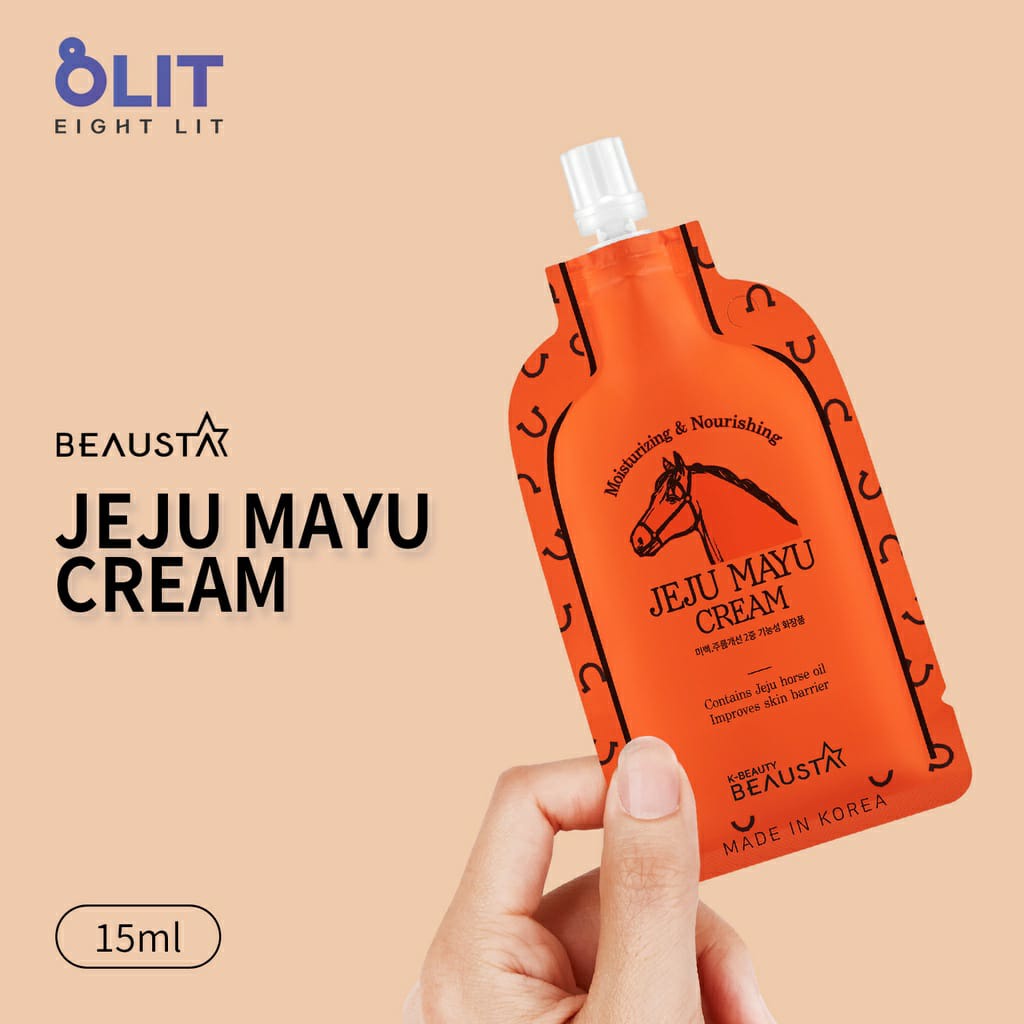 Jual [ORI KOREA] Beausta Jeju Mayu Cream 15ml | Shopee Indonesia
