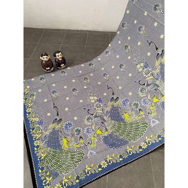 Jual KAIN BATIK MOTIF MERAK BIRU READY STOCK | Shopee Indonesia