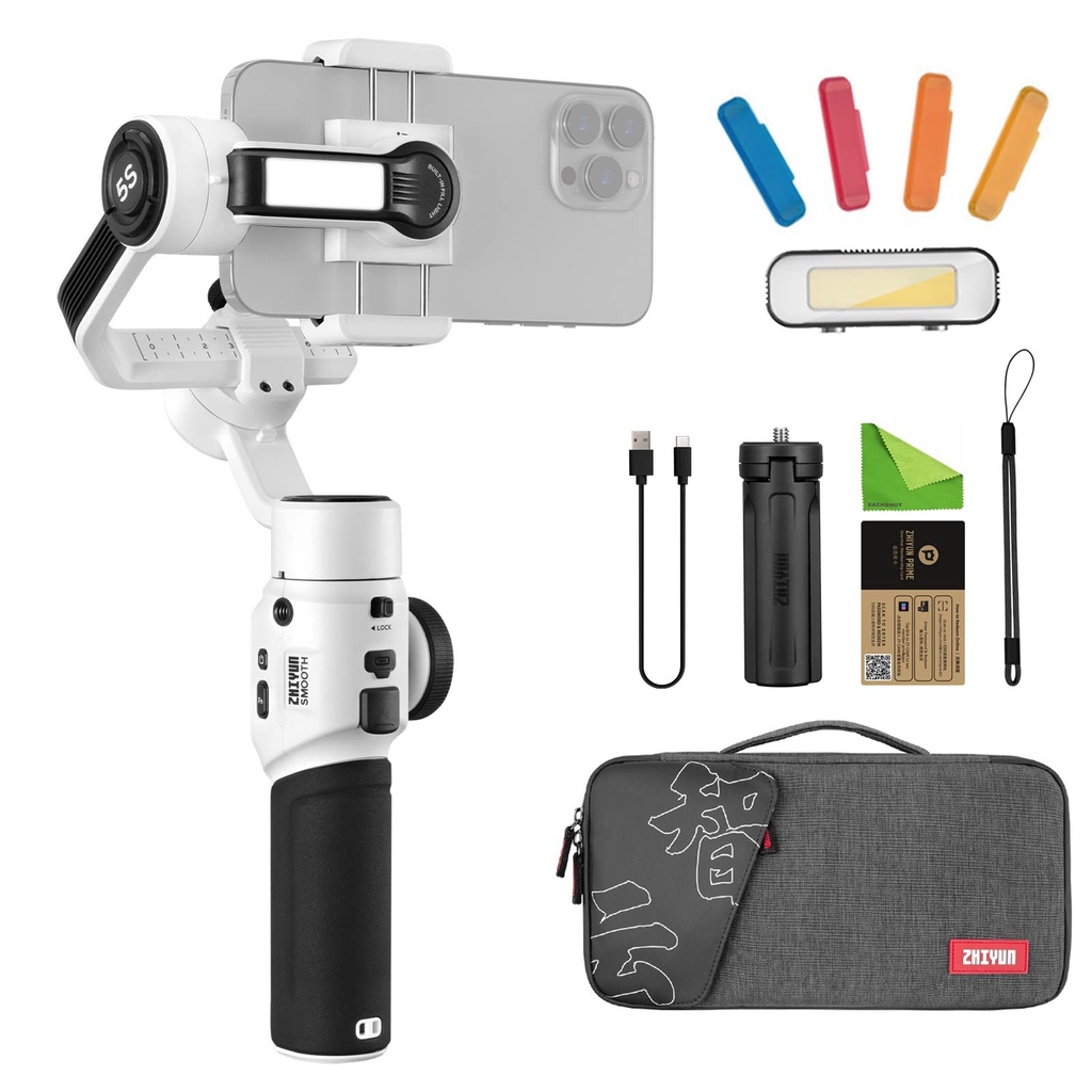 Jual Zhiyun Smooth 5S Combo White | Shopee Indonesia