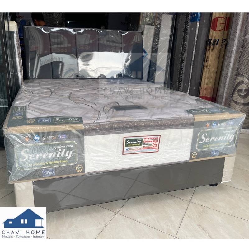 Jual Springbed elite serenity eternity pillow top spring bed original ...