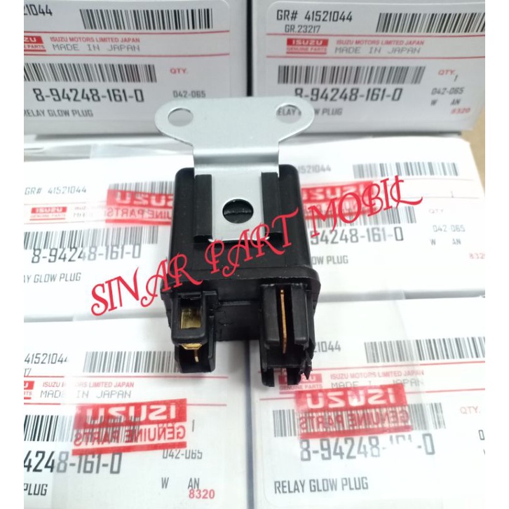 Jual RELAY STARTER / RELAY GLOW PLUG 12V ISUZU PANTHER ORI | Shopee ...