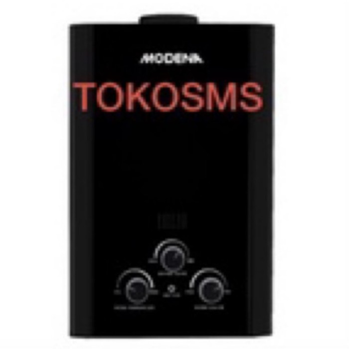 Jual water heater gas modena RAPIDO GI 0631 L atau gi0631l pemanas GI ...