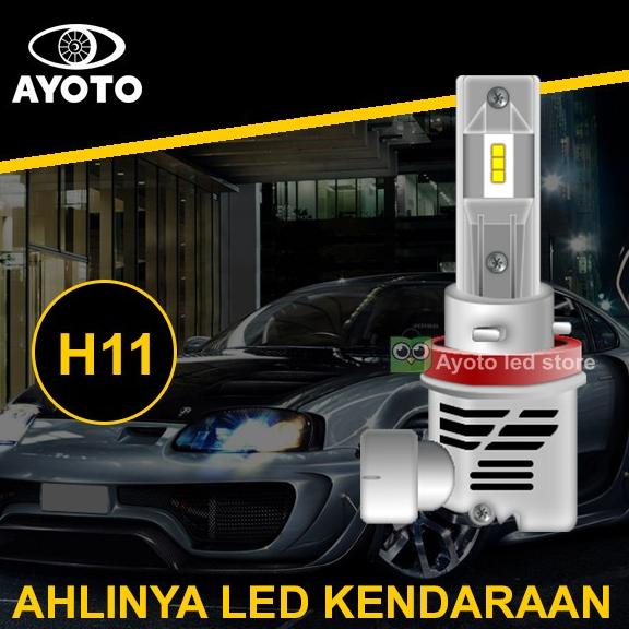 Jual Lampu LED mobil utama headlamp foglamp AYOTO H11 watt 35 | Shopee Indonesia