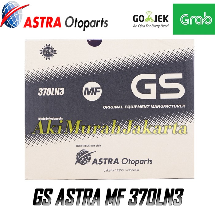 Jual AKI MOBIL INNOVA REBORN DIESEL GS MF OEM 370LN3 / LN3 12V - 65AH | Shopee Indonesia