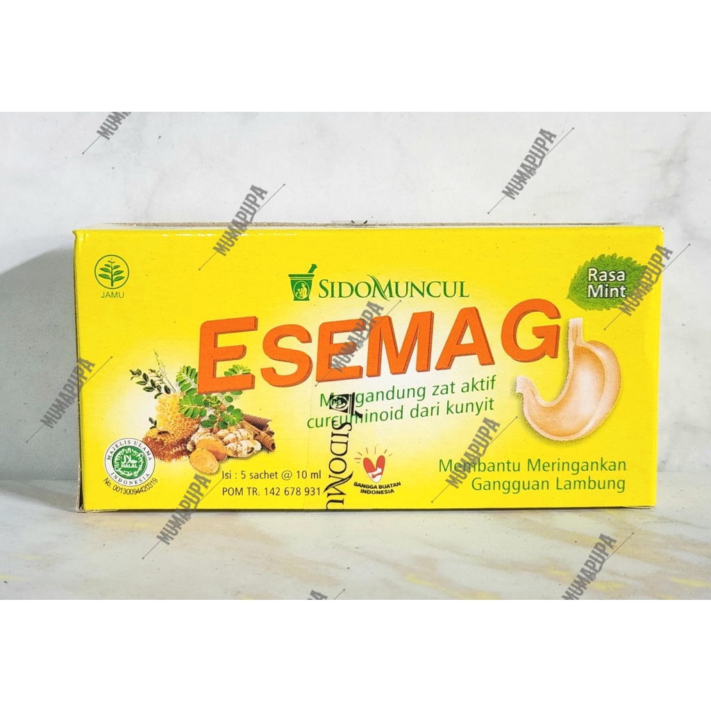 Jual Esemag Sido Muncul isi 5 Sachet untuk meredakan gejala maag ...