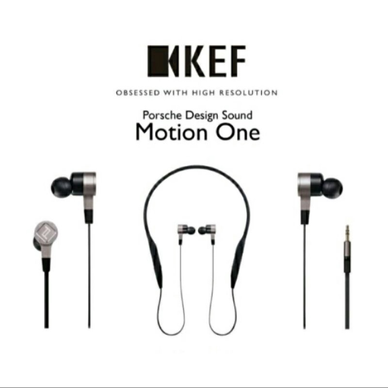 Jual KEF PORSCHE Design MOTION ONE In-Ear Bluetooth aptx Premium ...