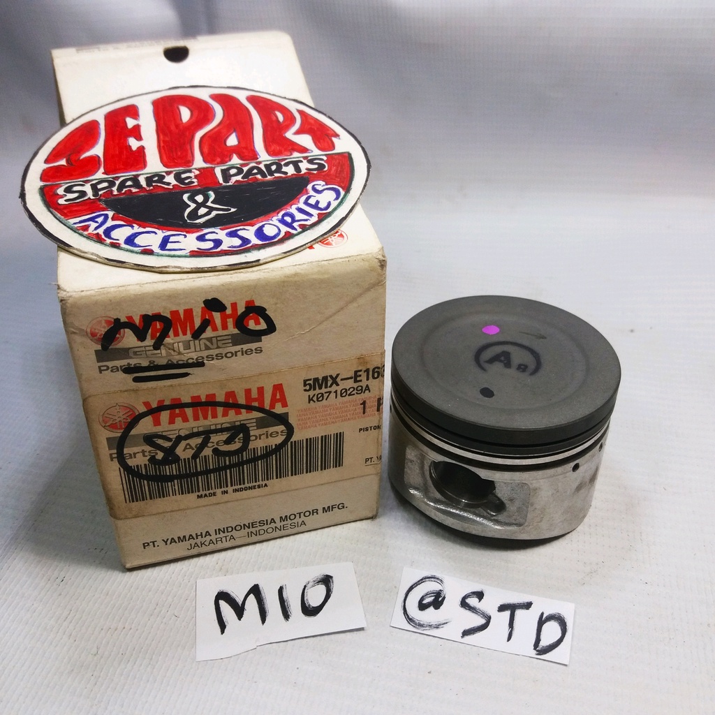 Jual Seher Mio STANDAR 5MX - Piston Only Mio STANDAR Original Yamaha ...