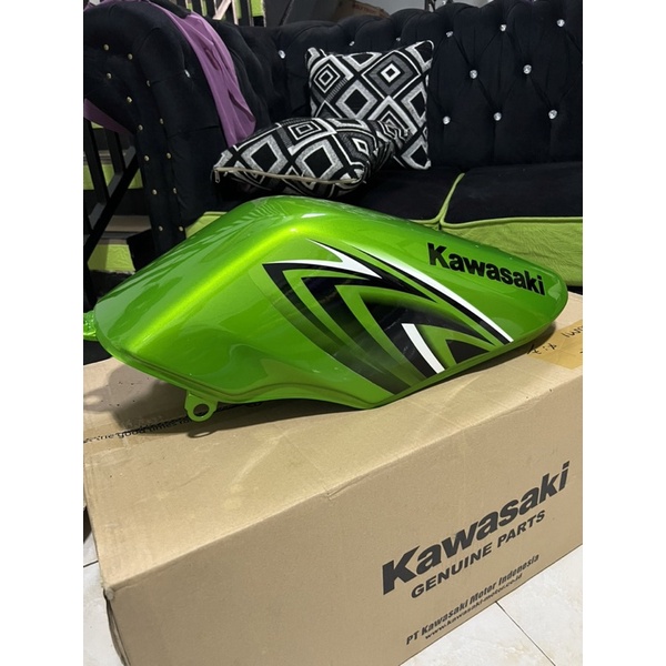 Jual Tangki ninja ss hijau metalik setriping original | Shopee Indonesia