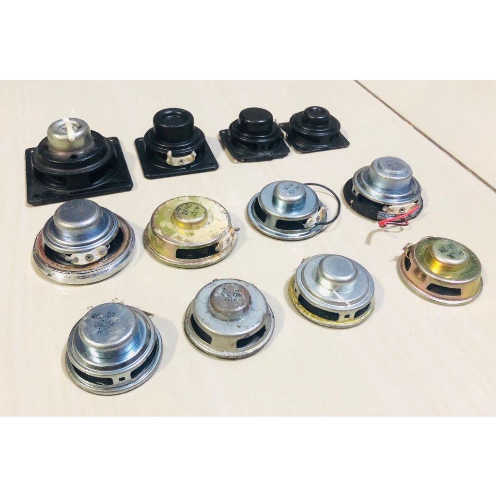 Jual TERMURAH Speaker Copotan Magnet Neodymium 1.5" 2" DAN 2.5" 4 Ohm ...