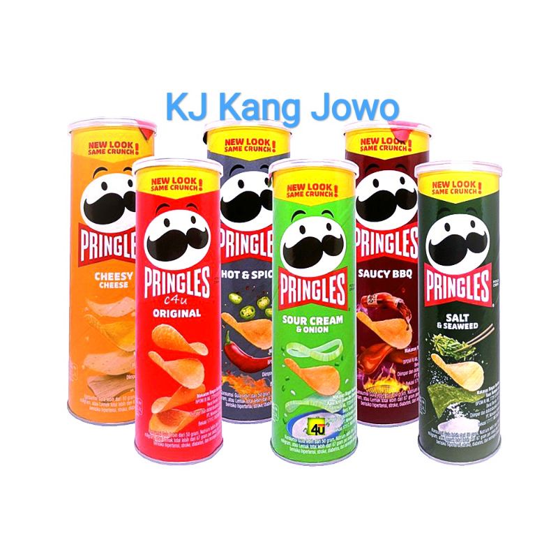 Jual ( Keripik Kentang ) Pringles Potato Chips 102gram / pringles 107gr ...
