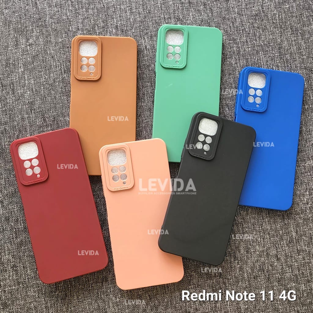 Jual REDMI NOTE 11 4G CASE PRO CAMERA MACARON CASE REDMI NOTE 11 4G ...