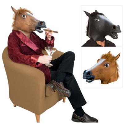 Jual Topeng Kuda - Horse Mask- Topeng Kepala Kuda Bahan Latex | Shopee ...