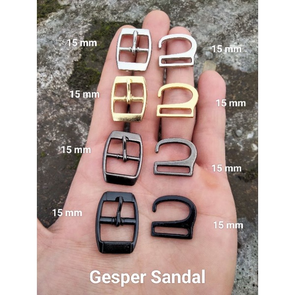 Jual Gesper Sandal Wanita Birken Gesper (15 mm / 1,5 Cm) Gesper Kotak ...