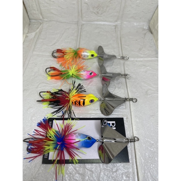 Jual Slater Bk Lure umpan pancing Toman, gabus dan snakehead 14 gram ...