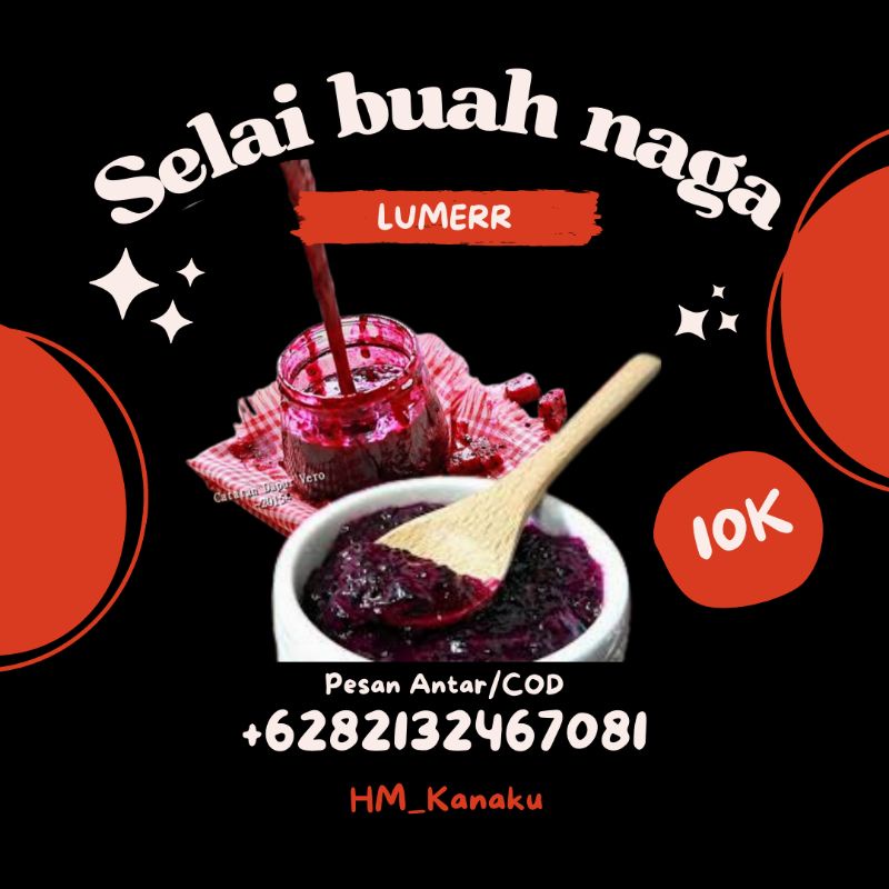 Jual produk selai buah naga kanaku | Shopee Indonesia