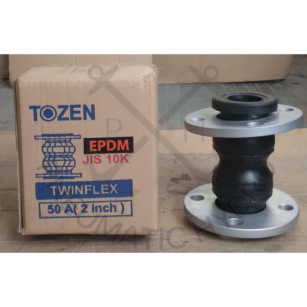 Jual TOZEN JIS 10K 2inch Flexible Rubber Joint TWINFLEX IMPORT | Shopee ...