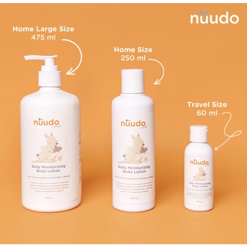 Jual Nuudo Daily Moisturizing Body Lotion Body Lotion Bayi dan Anak (0 ...