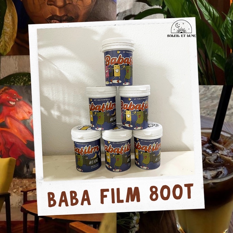 Jual Baba Film 800T - Roll Film 35mm, ISO 800, 27exp | Shopee Indonesia