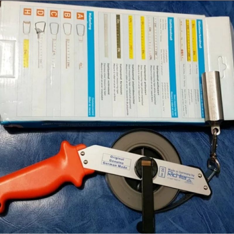 Jual Meteran minyak 30 meter original oil Depth measuring Richter ...