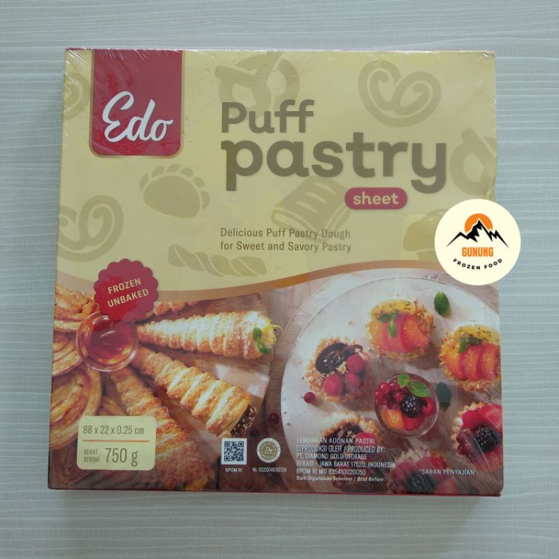 Jual Edo Puff Pastry 750gr | Shopee Indonesia