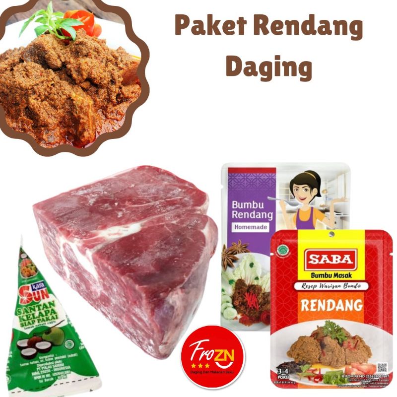 Jual Paket Rendang Daging | Shopee Indonesia