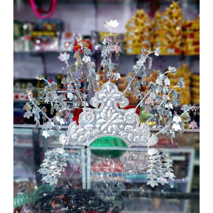 Jual SUGU TINGGI /Hiasan Kepala DAYAK IBAN Perempuan Dewasa | Shopee ...