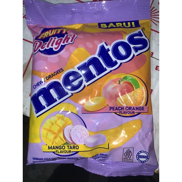 Jual Permen Mentos BARU BERRY GOOD / fruity delight/ Mint / Fruit (isi ...