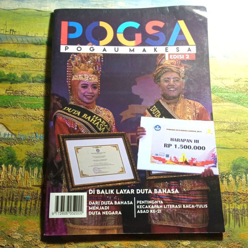 Jual Majalah Pogau Makesa, Pogsa edisi 2, dibalik layar duta bahasa ...