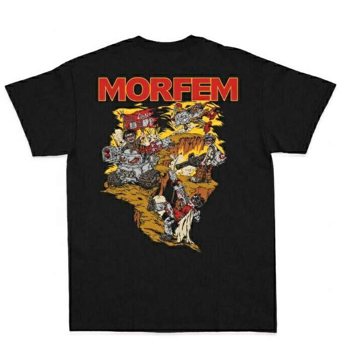 Jual Morfem x We Cant Stop - Little Rascal Logo | Kaos Band | Shopee ...