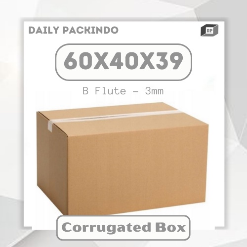 Jual Kardus/Packing/Dus/Corrugated/Box Ukuran 60X40X39 Cm Dus Besar B ...