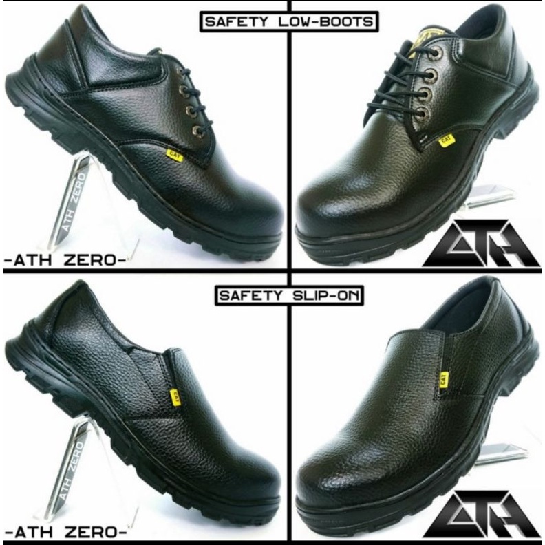 Jual Sepatu Safety Ujung Besi Sepatu Safety boot Kerja Proyek | Shopee ...