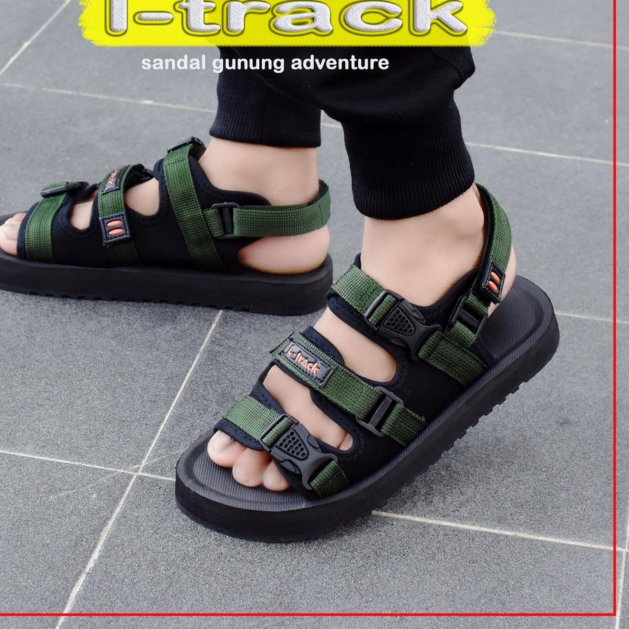Jual Flash Sale L-TRACK Sandal gunung pria tali tiga size 39-43 sendal ...