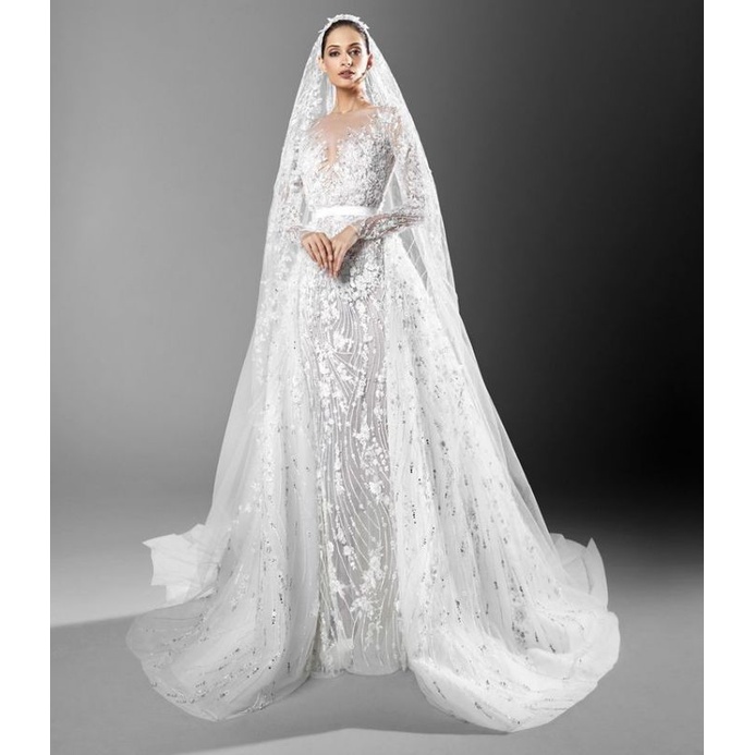 Jual Rok Ekor Organza / Ekor Gaun Organza / Ekor Gaun Pesta | Shopee ...