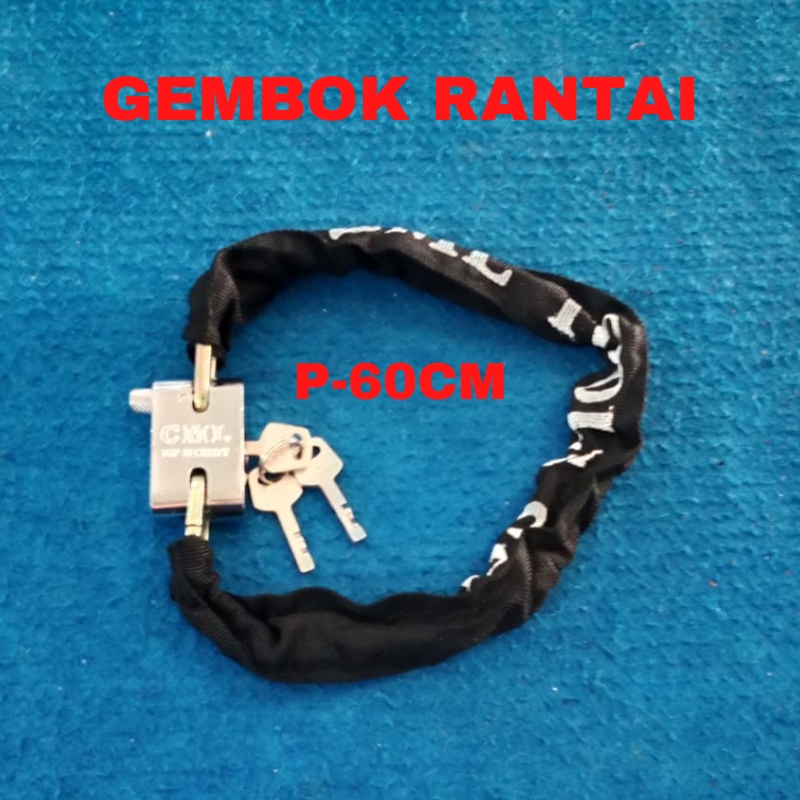 Jual Gembok Rantai Untuk Pagar dan Sepeda Motor | Shopee Indonesia