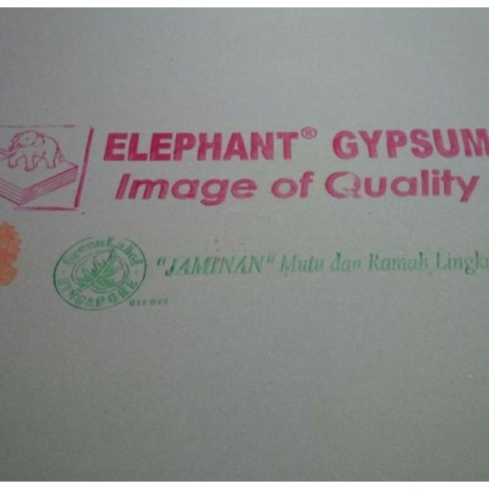 Jual Gipsum Elephant 9Mm / Gypsum Elephant / Gypsum Board / Papan ...