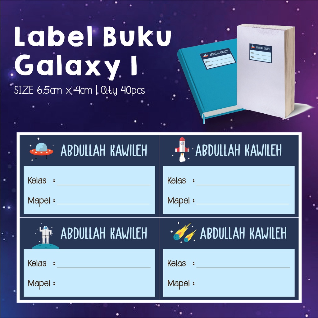 Jual Label sticker buku sekolah murah - rumah uwais | Shopee Indonesia