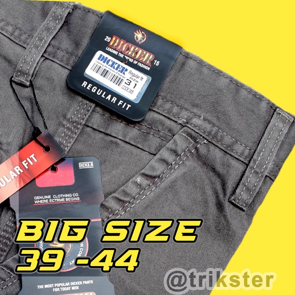 Jual Celana Panjang BIg Size Jumbo Dicker Kulitas premium terbaru ...