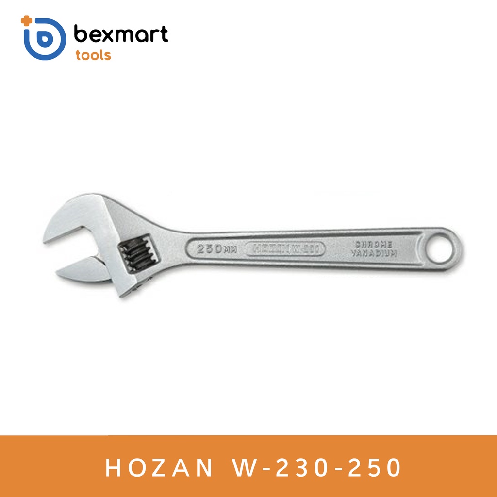 Jual HOZAN W-230-250 kunci inggris wrench adjustable | Shopee Indonesia