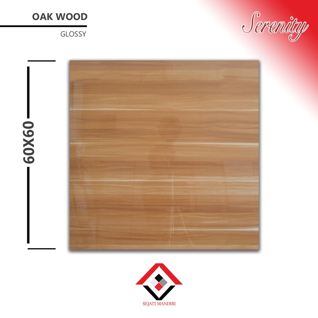 Jual granit 60x60 - motif kayu glossy - serenity oak wood | Shopee Indonesia