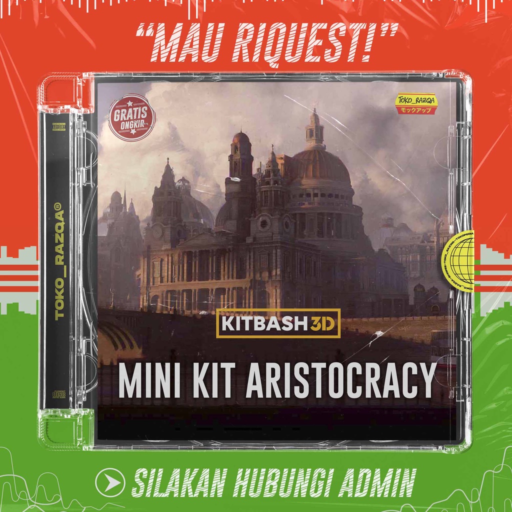 Jual KITBASH3D - MINI KIT ARISTOCRACY 3D ASSETS | Shopee Indonesia