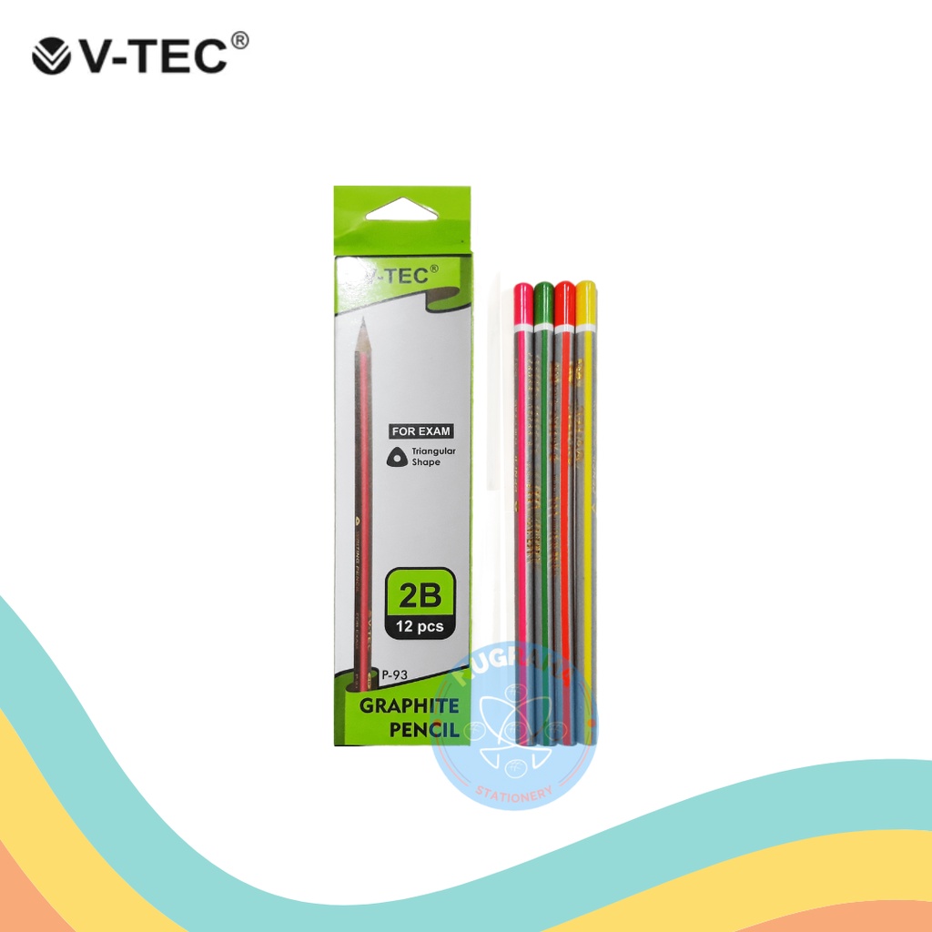 Jual PENSIL 2B V-TEC (12 PCS) | Shopee Indonesia