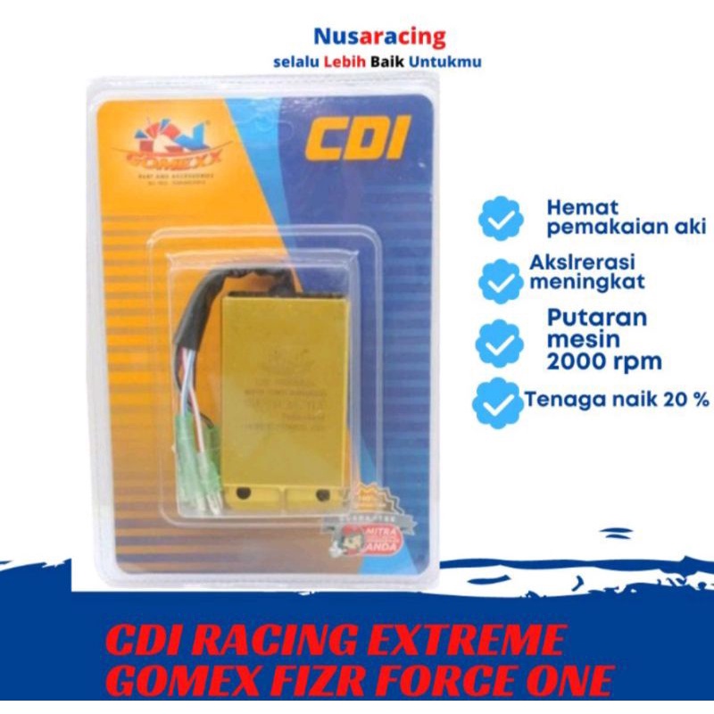 Jual CDI RACING F1ZR FORCE 1 FIZR F1 GOMEX NO LIMITGARANSI CDI MATI ...