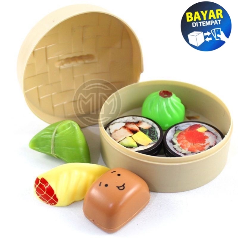 Jual MAINAN ANAK DIMSUM MINI ISI 6 MAKANAN MAINAN SS1590 MAINAN ANAK ...