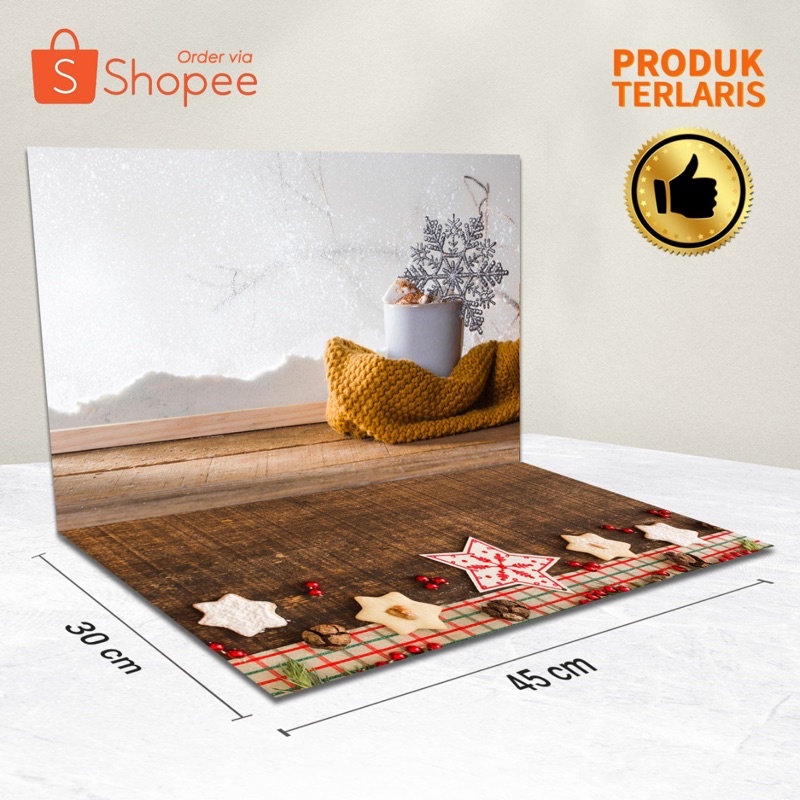 Jual Alas Foto Produk Tema Natal Backdrop Foto Alasfoto Natal | Shopee ...